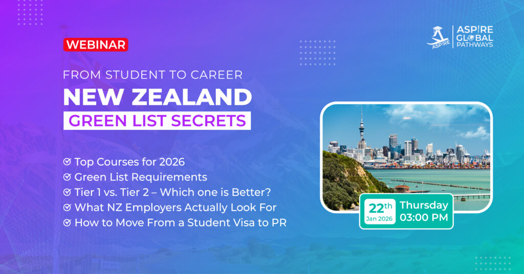 From Student to Career: New Zealand Green List Secrets! - Aspire Global ...